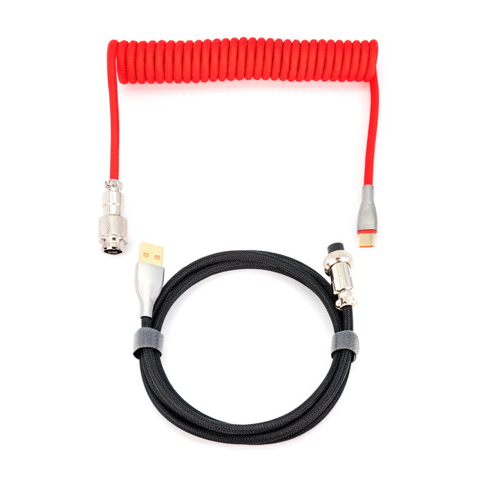 Phoenix Kioru Cable Aviateur En Spirale USB Type C pour Clavier ...