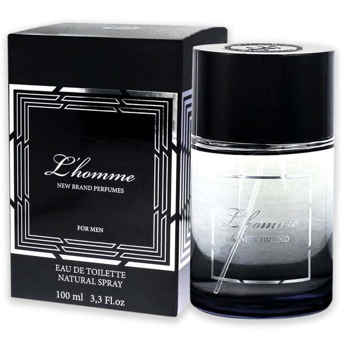 New Brand L'Homme Eau de Toilette pour Homme 100 ml - Bixoto.com