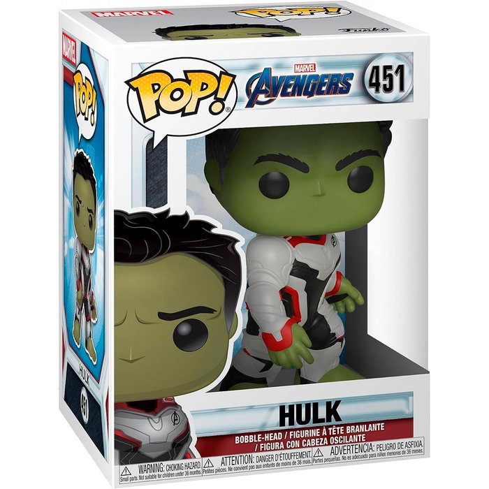 Funko Pop - Figurine Vinyl Hulk Avengers Endgame - Réf. 36659 - Licence ...