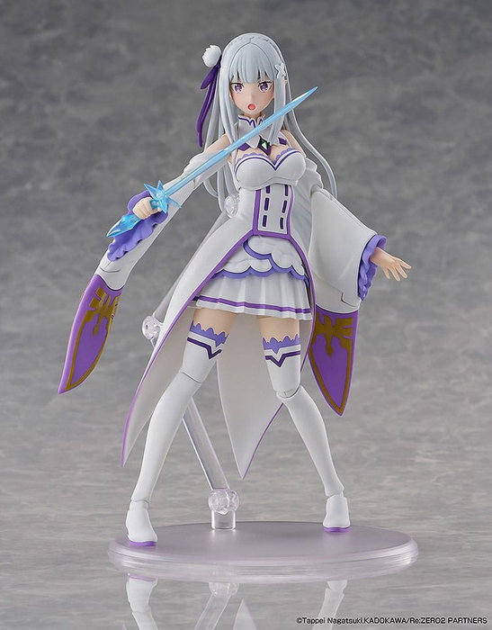 Re:Zero Starting Life in Another World Plastic Model Kit Emilia 16 cm ...