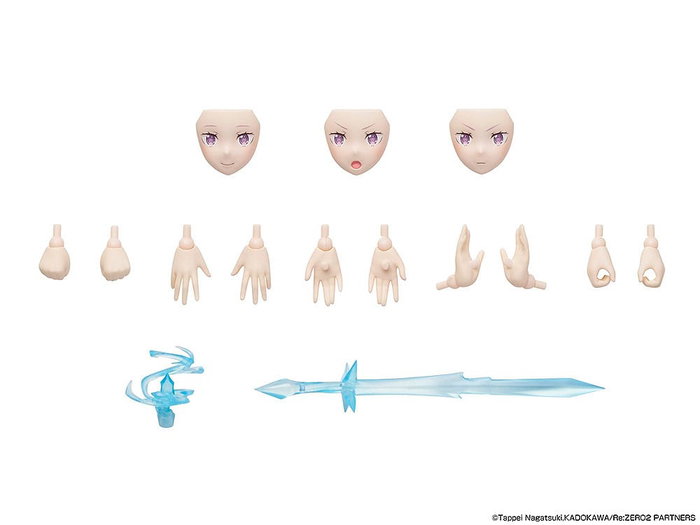 Re:Zero Starting Life in Another World Plastic Model Kit Emilia 16 cm ...