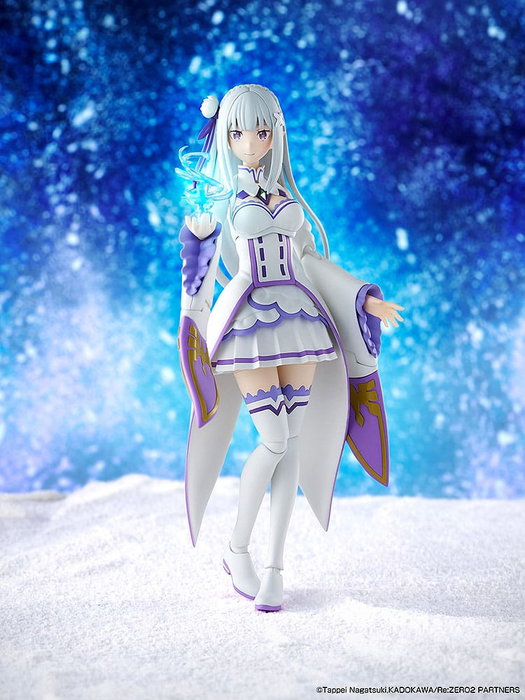 Re:Zero Starting Life in Another World Plastic Model Kit Emilia 16 cm ...