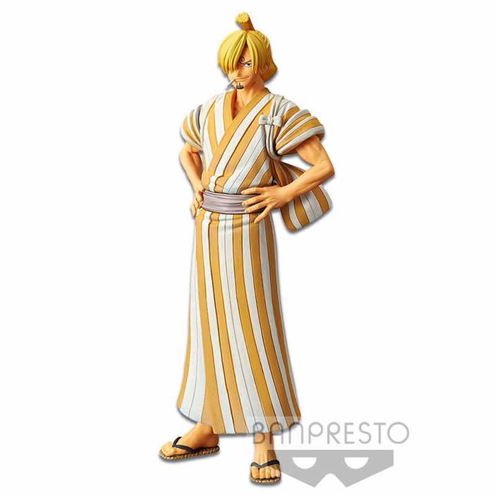 Banpresto Figurine One Piece Sanji Wanokuni DXF The Grandlinemen PVC ...
