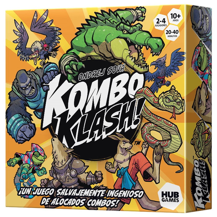 Asmodee HUBKK01 Jeu de société Kombo Klash! à partir de 10 ans 2 à 4 ...