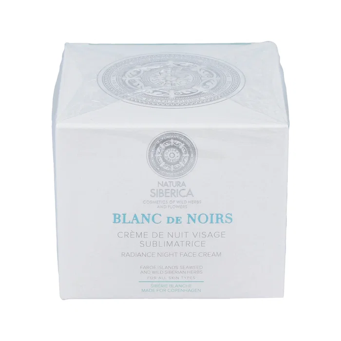 Natura Siberica Crema Facial Noche Radiance Blanc Des Noirs 50 ml ...