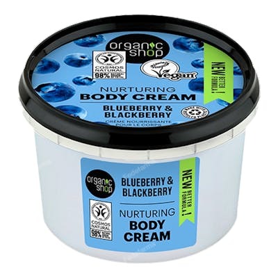 ORGANIC SHOP Crema Corporal Enriquecida à la Mûre et à la Myrtille 250 ...